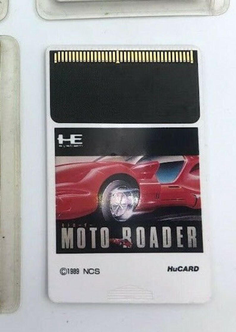 Moto Roader PC Engine Hucard Hudson Soft Japan Sportscar - Etsy