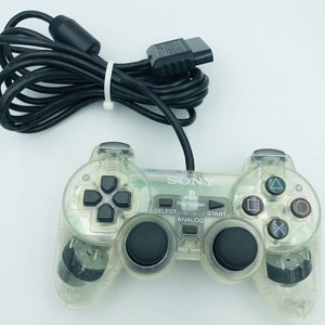 CLEAR Playstation 2 Dualshock 2 Controller SCPH 10010 PS2 Official Authentic OEM Etsy Australia