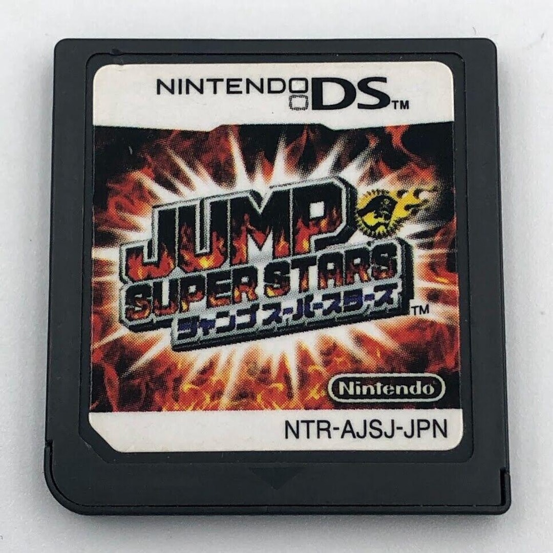 Jump Super Stars Nintendo DS Japan Region-free Naruto/dragon Ball/one ...