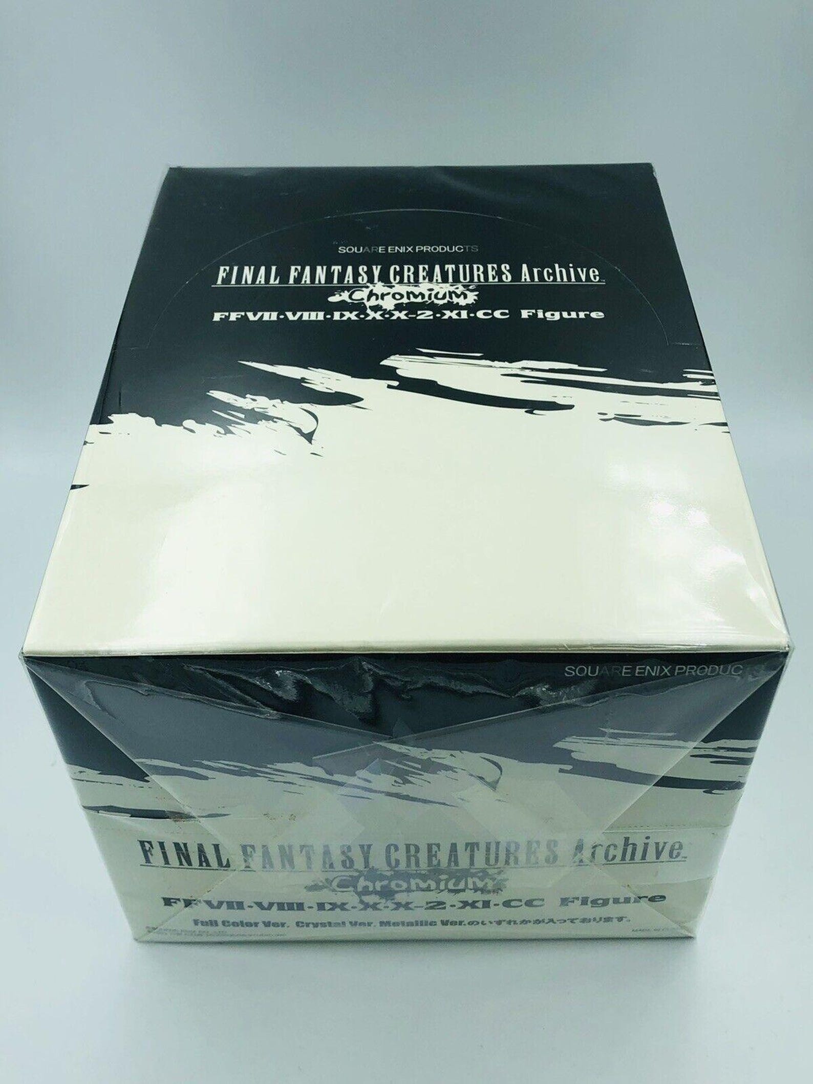 NEW SEALED Final Fantasy Creatures Archive Chromium Unopened Crate of ...