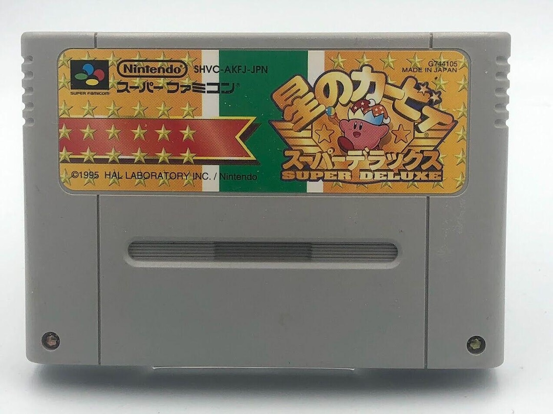 Hoshi No Kirby Super Deluxe Aka Super Star Super Famicom Japan ...