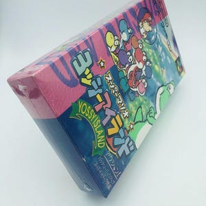 New Sealed Yoshi's Island Nintendo Super Famicom Japan SNES Complete ...