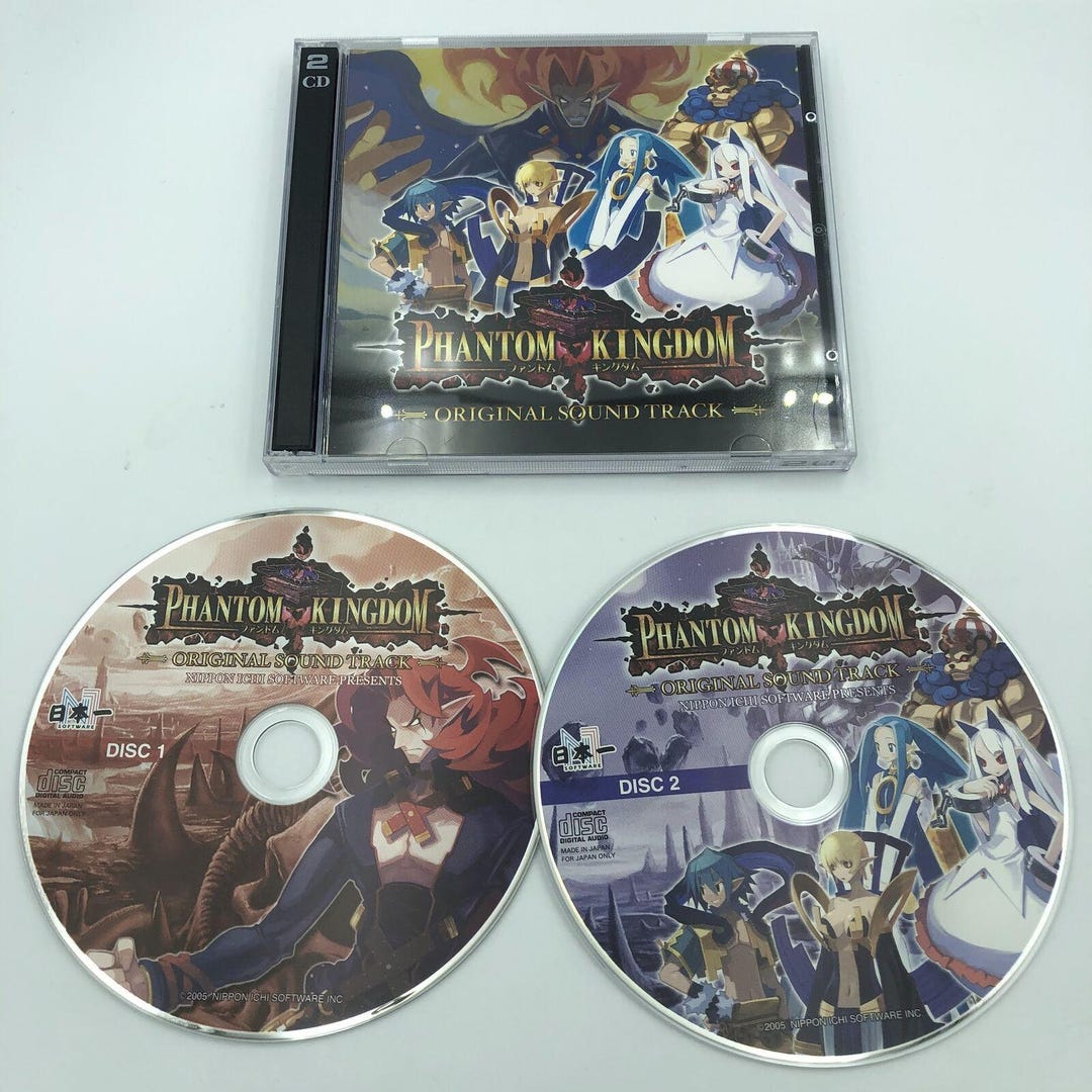 Phantom Kingdom (makai Kingdom) Original Soundtrack PS2 Nippon Ichi ...