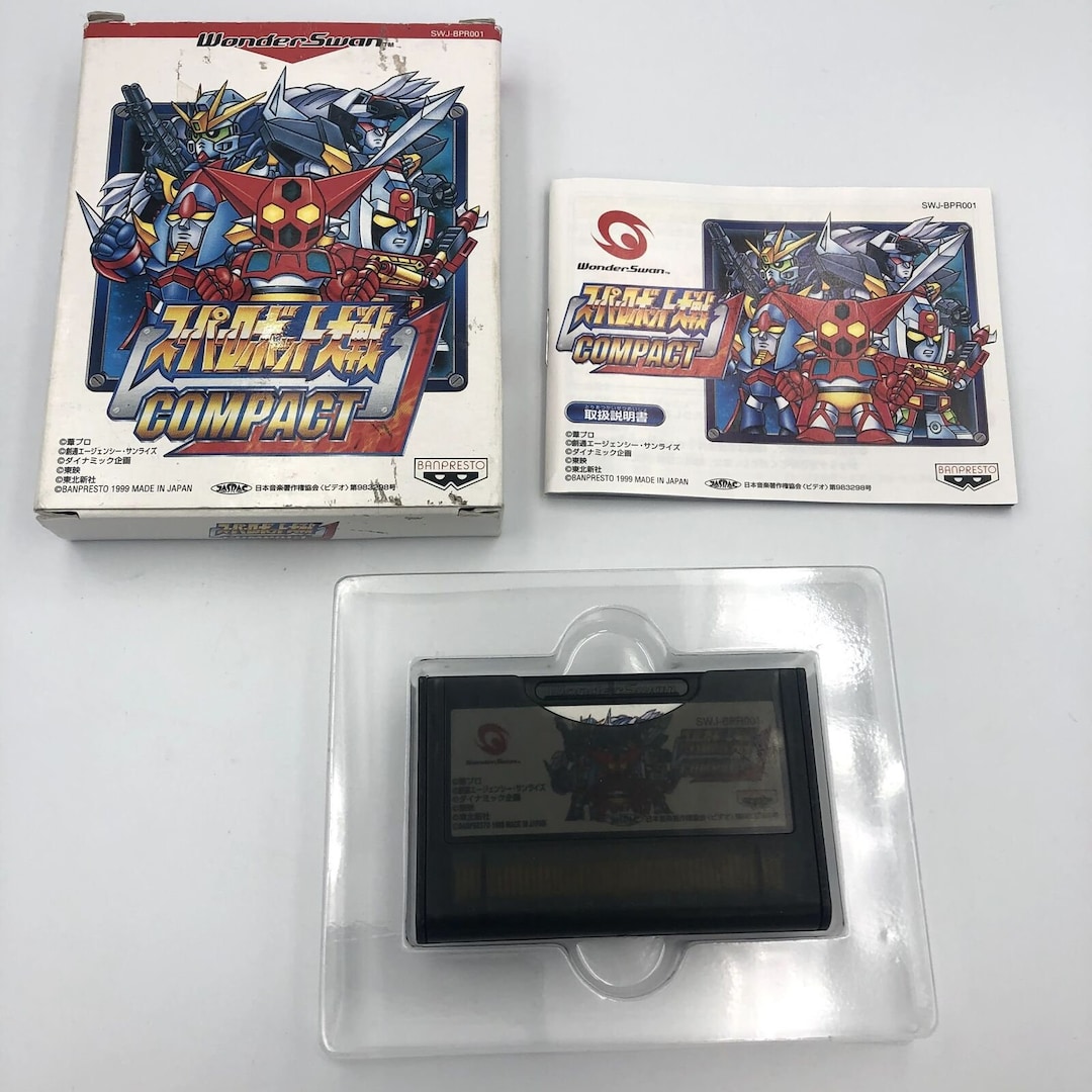 Super Robot Taisen Compact for Bandai Wonderswan Japan - Etsy