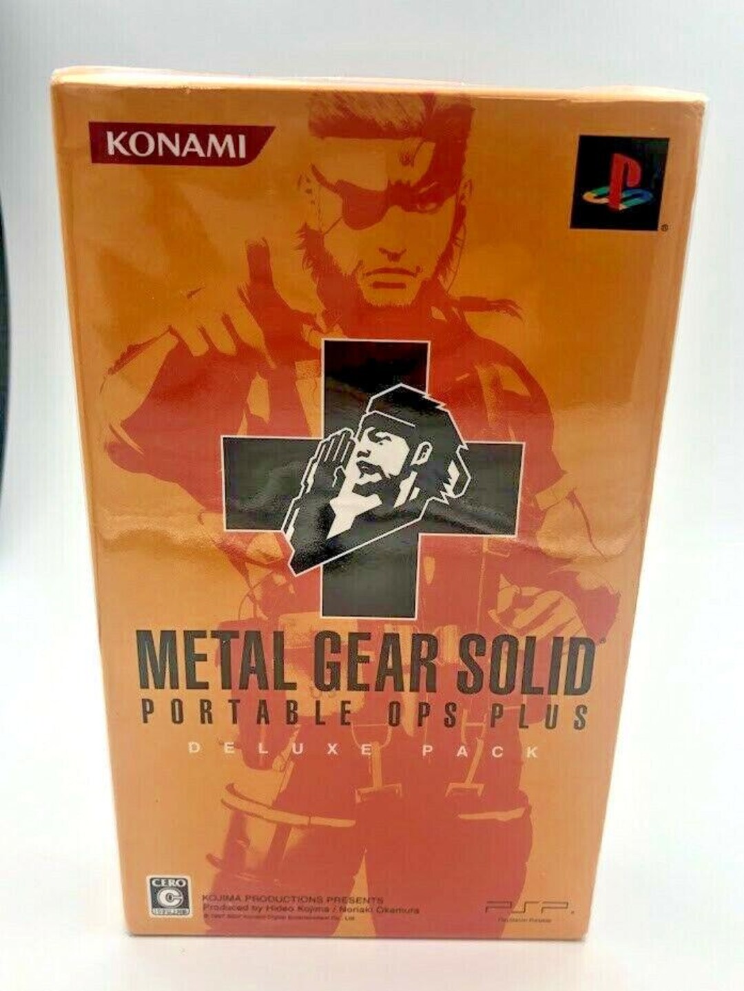 Metal Gear Solid Portable Ops Plus Deluxe Pack 1+2 Sony PSP Japan ...