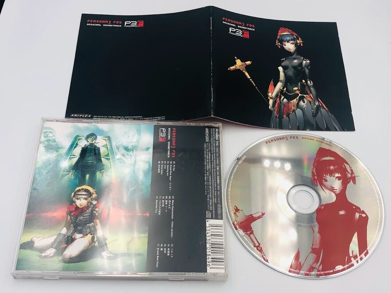 Persona 3 Fes Original Soundtrack CD Shoji Meguro PS2 OST - Etsy