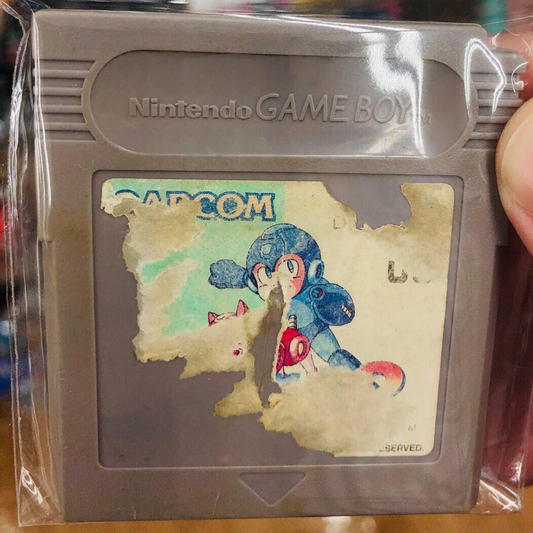 Rockman World 2 Mega Man 2 Nintendo Game Boy Japan Region-free Label ...