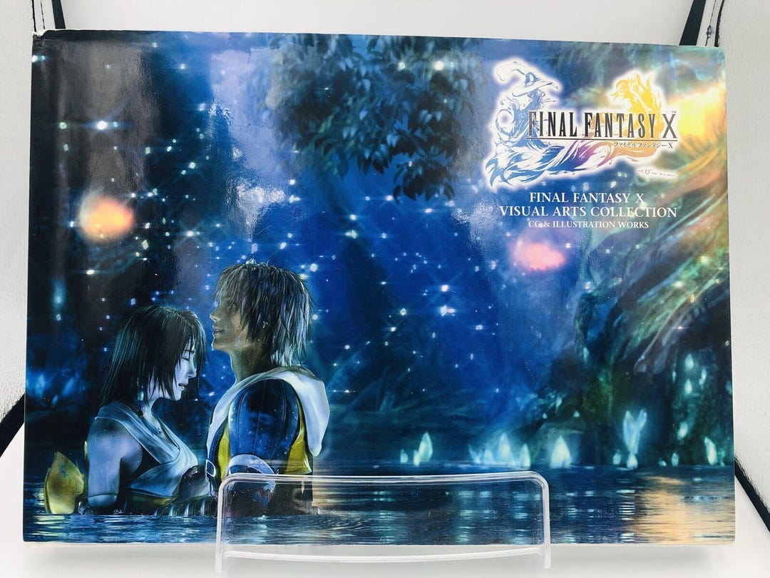 Final Fantasy X Visual Arts Collection Tetsuya Nomura Art Book Artbook ...