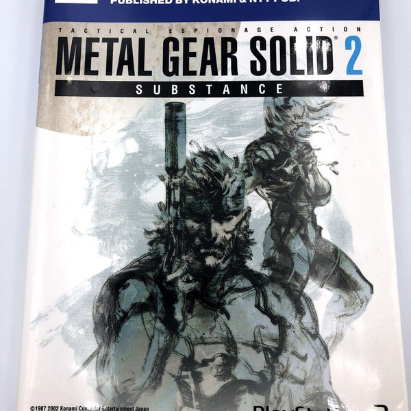 Metal Gear Solid Book - Etsy
