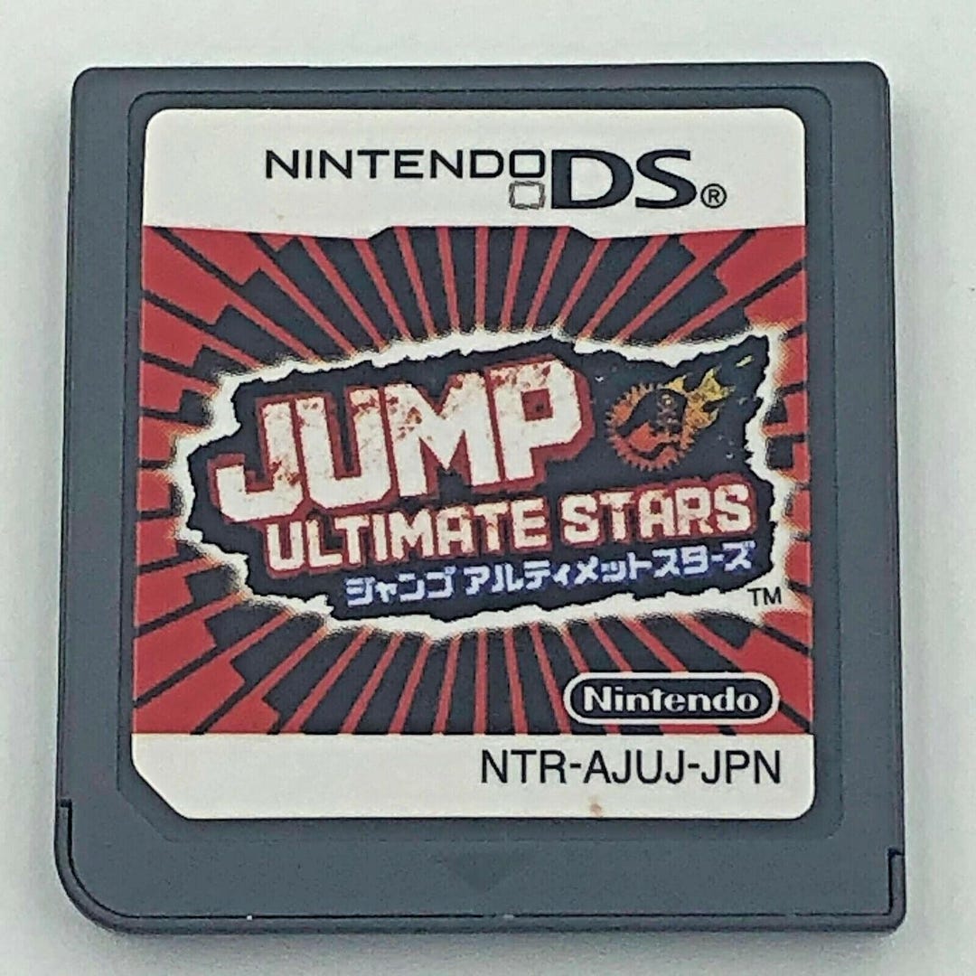 Jump Ultimate Stars Nintendo DS Japan Region-free Naruto/dragon Ball ...