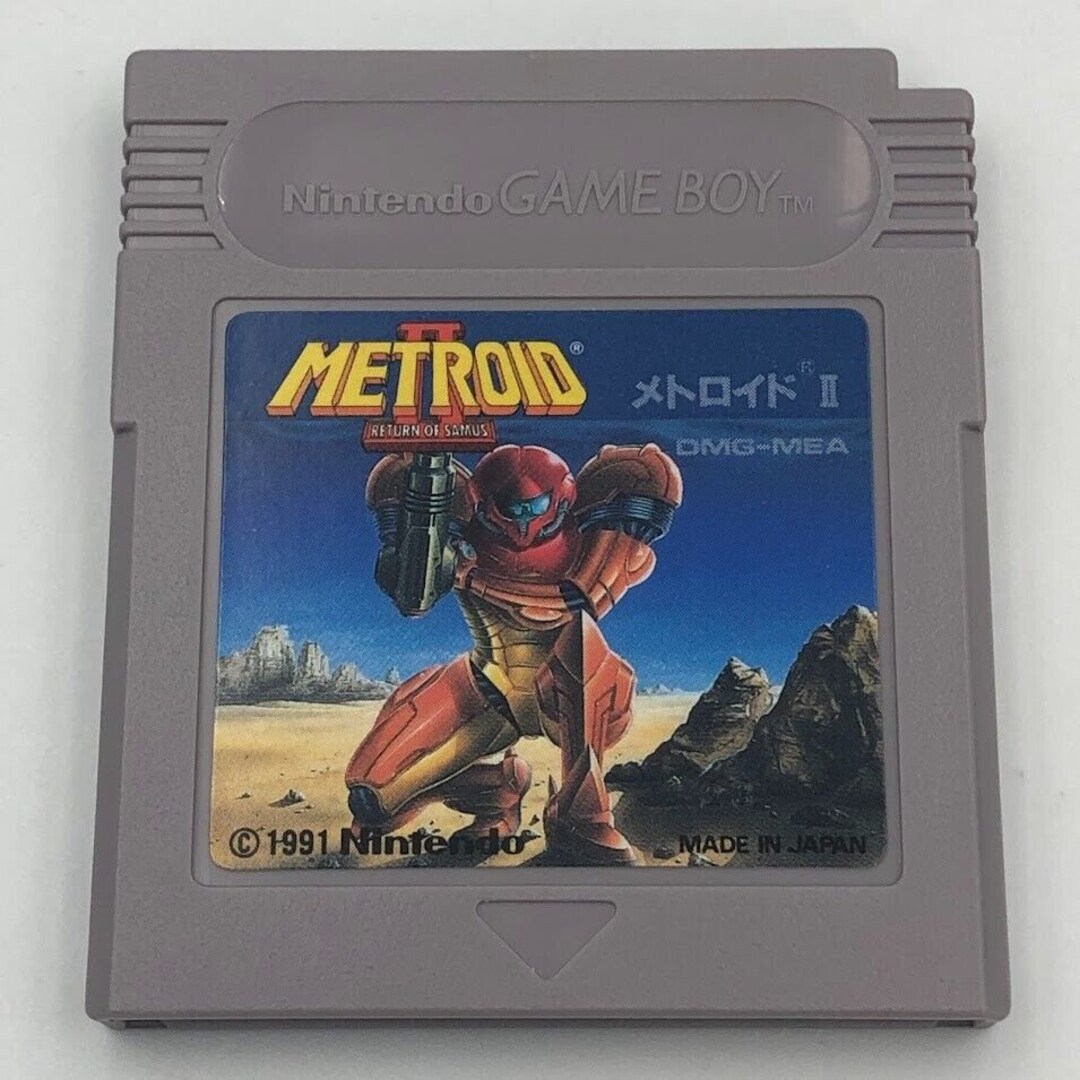 Metroid II: Return of Samus 2 Nintendo Game Boy Japan Region-free ...