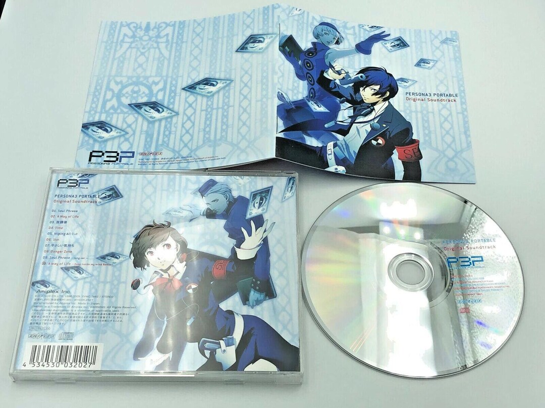 Persona 3 Portable Original Soundtrack CD Shoji Meguro PSP OST Atlus ...