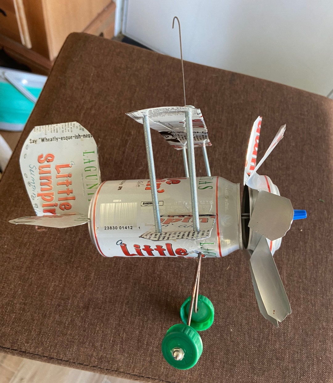 White Can Airplane - Etsy