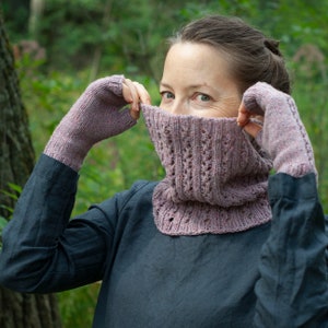 Nori's Secret Cowl - Pattern - Knitting - Instant PDF Download - Etsy