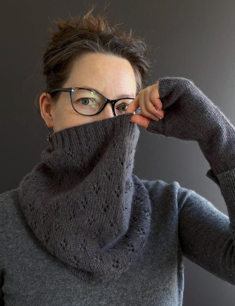 Hesperis Cowl - Pattern - Knitting - Instant PDF Download - Etsy