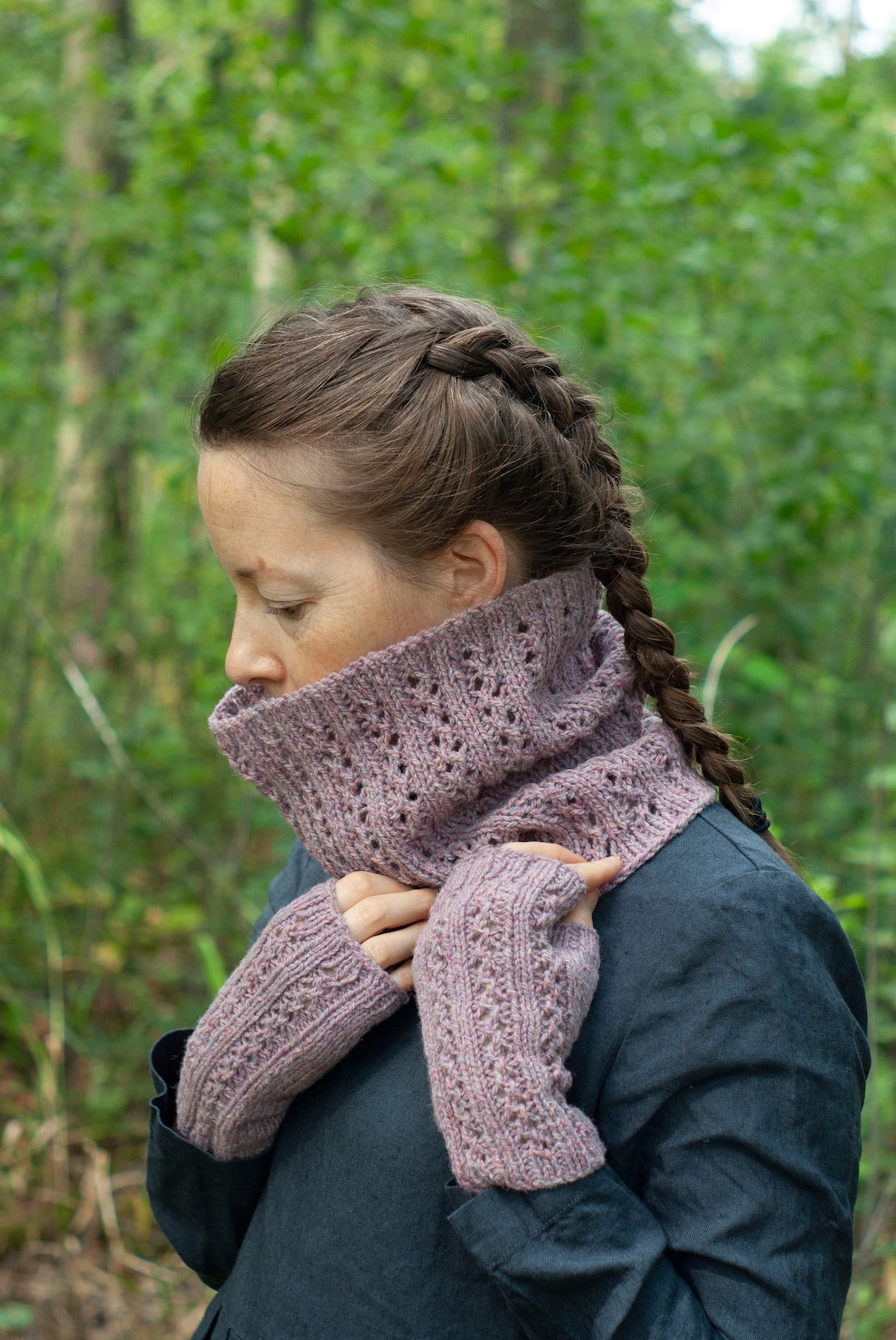 Nori's Secret Cowl - Pattern - Knitting - Instant PDF Download - Etsy
