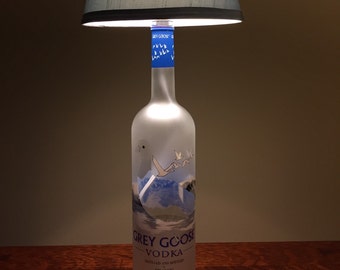 Grey Goose LED Light up Liquor Bottle Lighted Decorated - Etsy