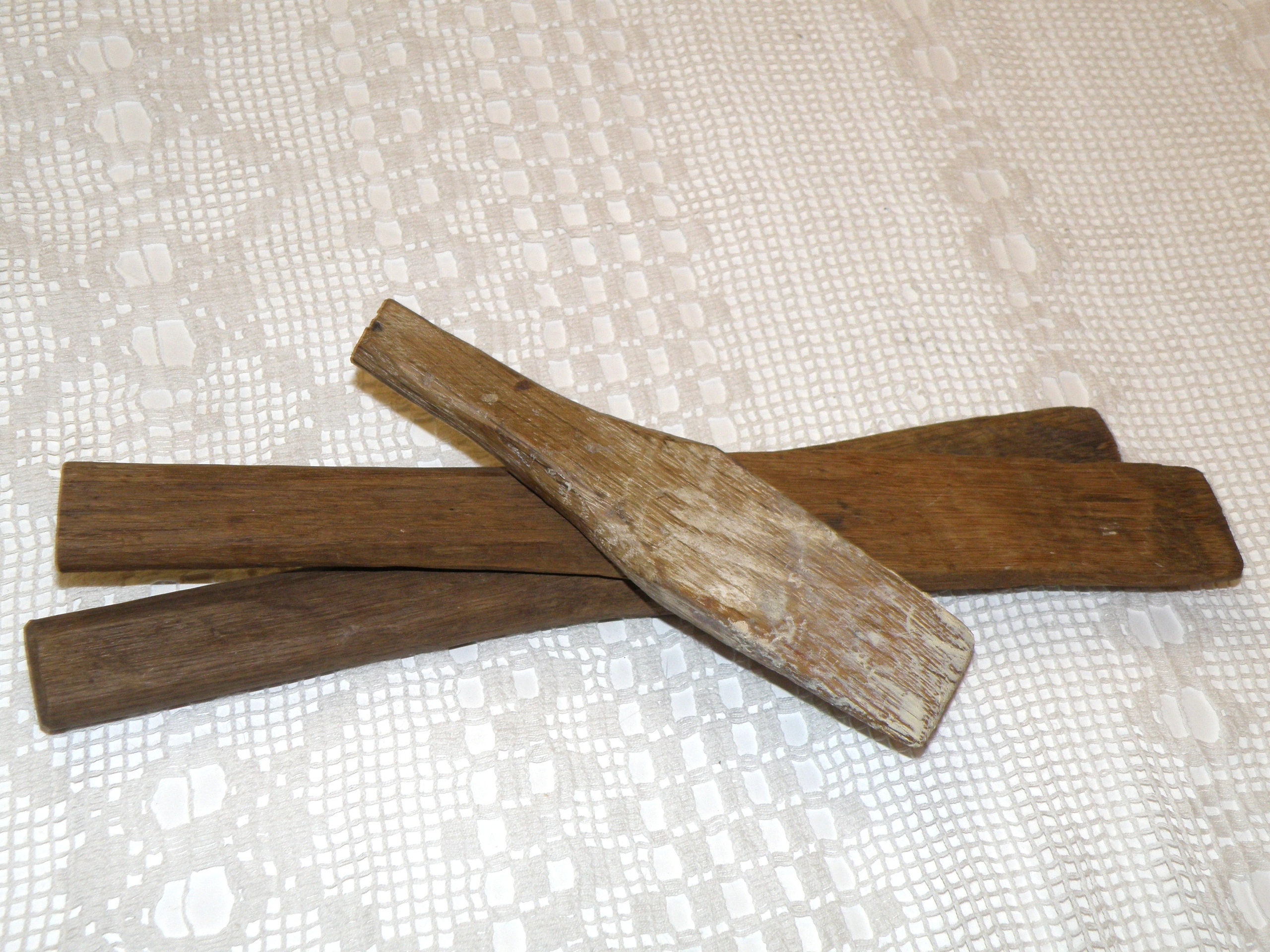 Vintage Wooden Tools, Rustic Wood Repair Tool, Wooden Scraper Scoop ...