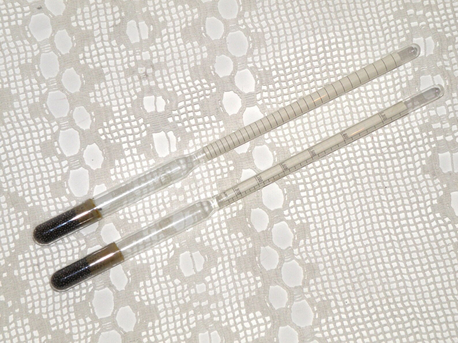 Vintage densimeter 1.3-1.8 sugar meter 1950s in cardboard | Etsy