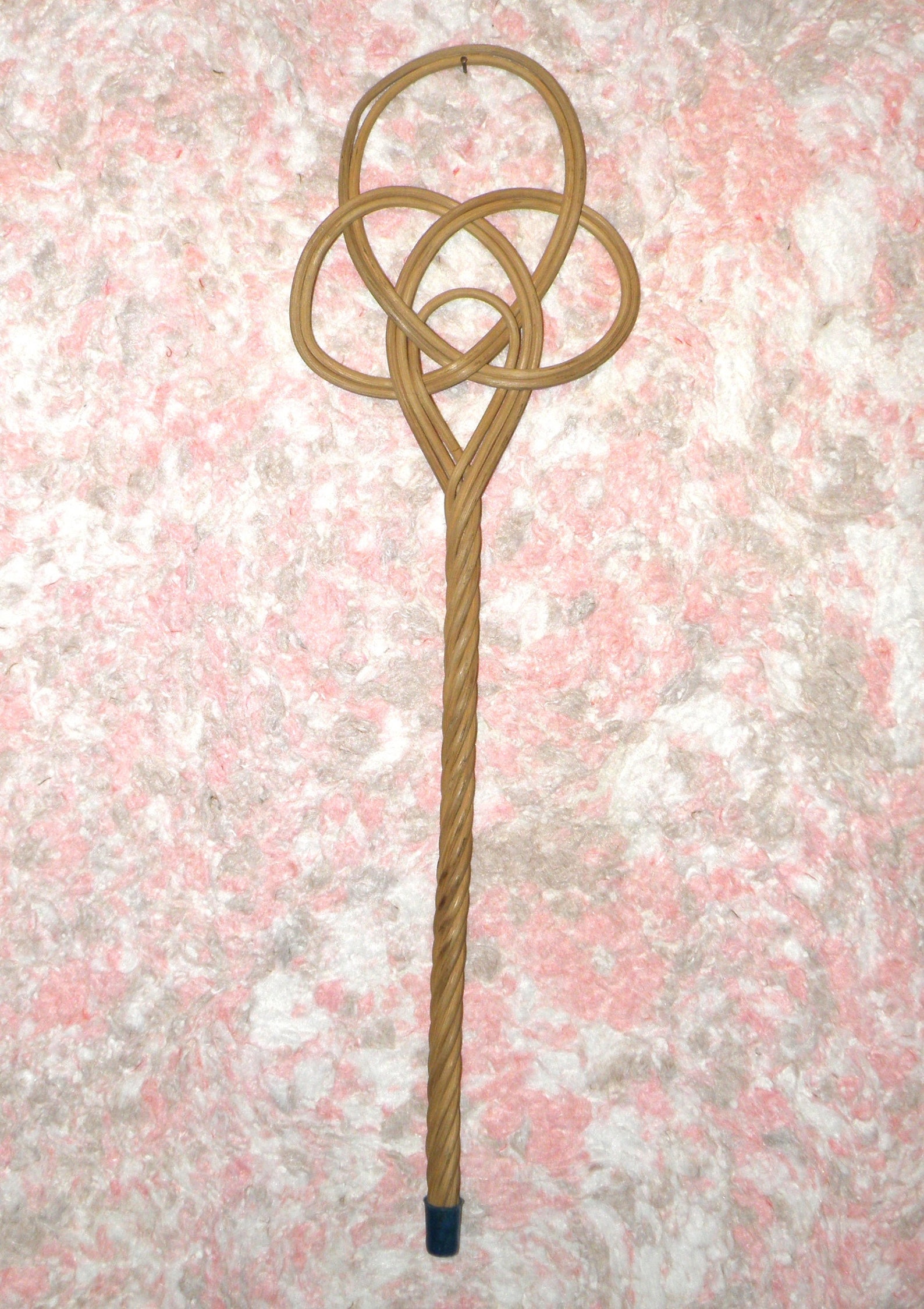 Vintage Rug Beater Rattan Carpet Beater, Woven Rug Beater, Wicker Rug ...