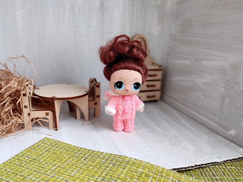 Miniature Doll Clothes Baby Jumpsuit 1:24 Dollhouse Miniature Baby Doll ... Miniature Doll Clothes Baby Jumpsuit 1:24 Dollhouse Miniature Baby Doll ...