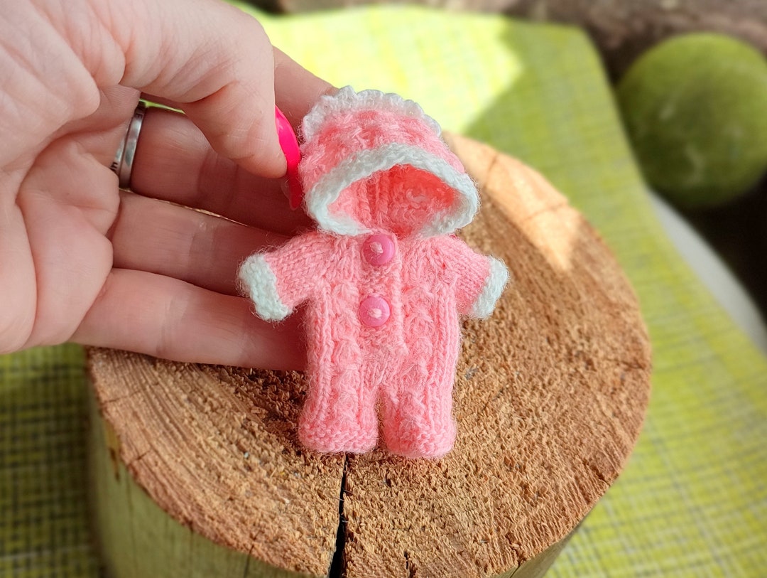 Miniature Doll Clothes Baby Jumpsuit 1:24 Dollhouse Miniature Baby Doll ...