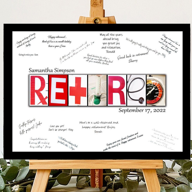 Retirement Frames Signs - Etsy