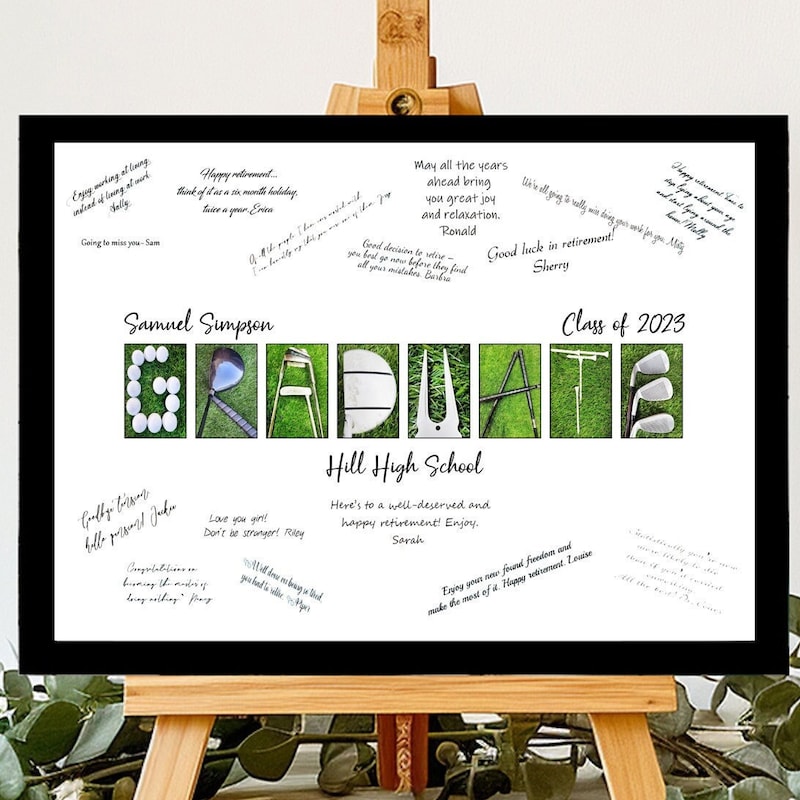 Graduation Party Decor Golf - Etsy