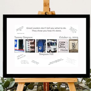 Boss Appreciation USPS Leader Custom Card Alternative, Gift for Boss's ...