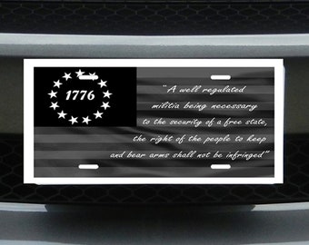 We the People License Plate Custom License Plate Custom - Etsy