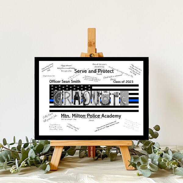 Police Academy Graduation Decorations Party - Etsy