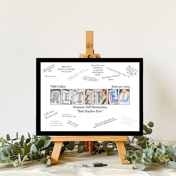 Retirement Book - Etsy