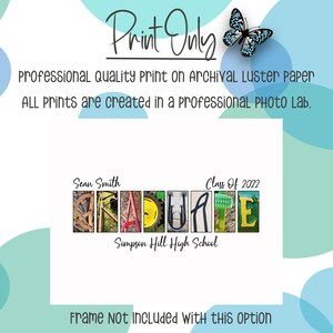 Personalized Farming Tractor Graduation Unique Alternative Guestbook ...