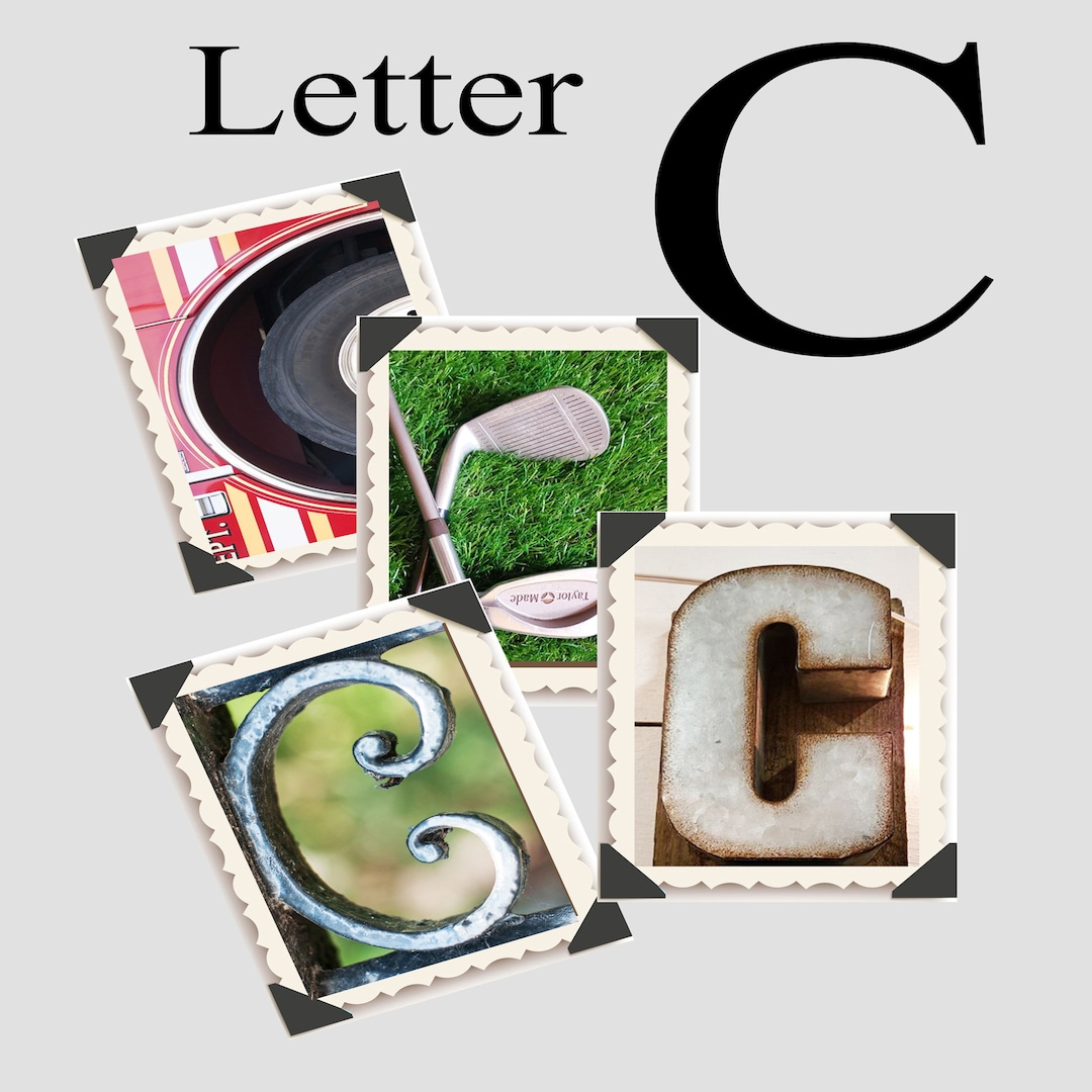 Letter C, Alphabet Photography, Letter Art, Sizes 4x6 and 5x7 - Etsy
