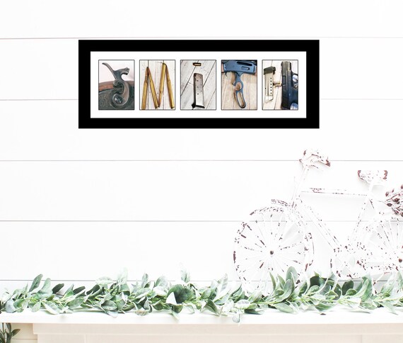 Personalized Name Gun Art Sign Guns and Ammo Gun Owner - Etsy