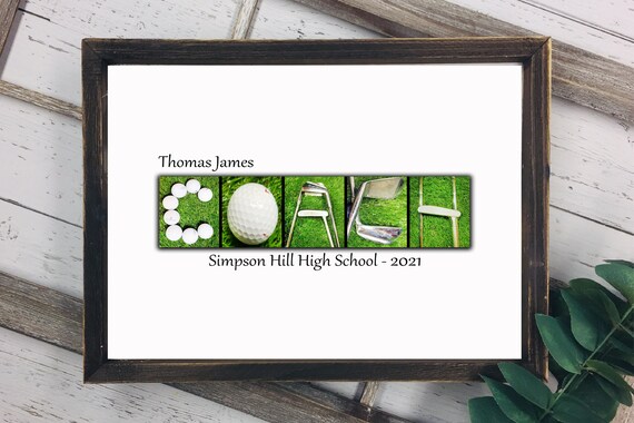 Digital Download Golf Coach Team Signature Gift | Etsy