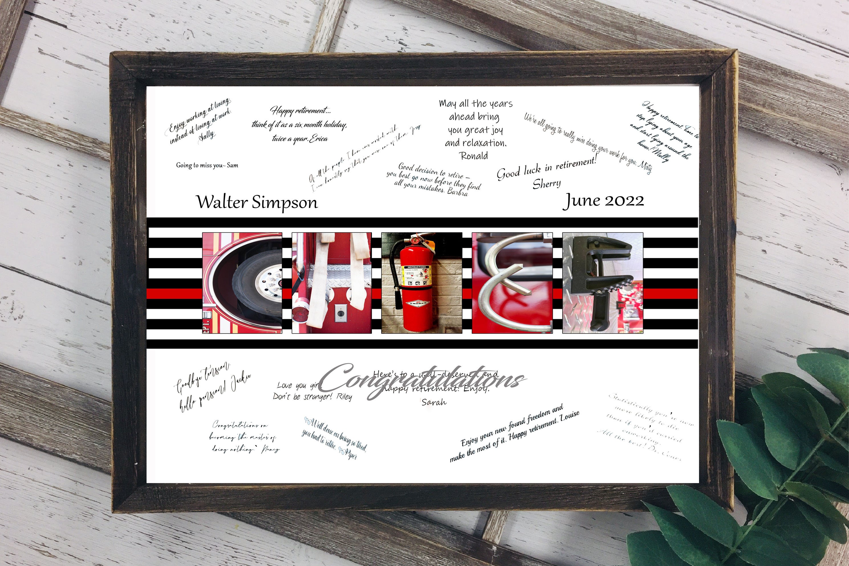 Firefighter Chief Congratulations Unique Alternative - Etsy