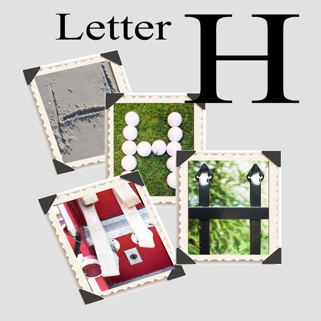 Letter H, Alphabet Photography, Letter Art, Sizes 4x6 and 5x7 - Etsy