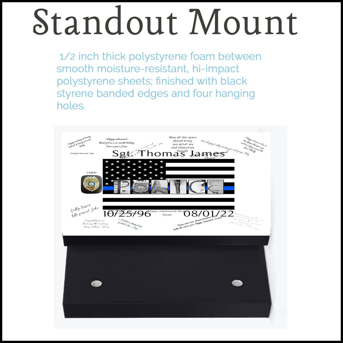 Personalized Badge Police Officer Retirement Party Alternative - Etsy