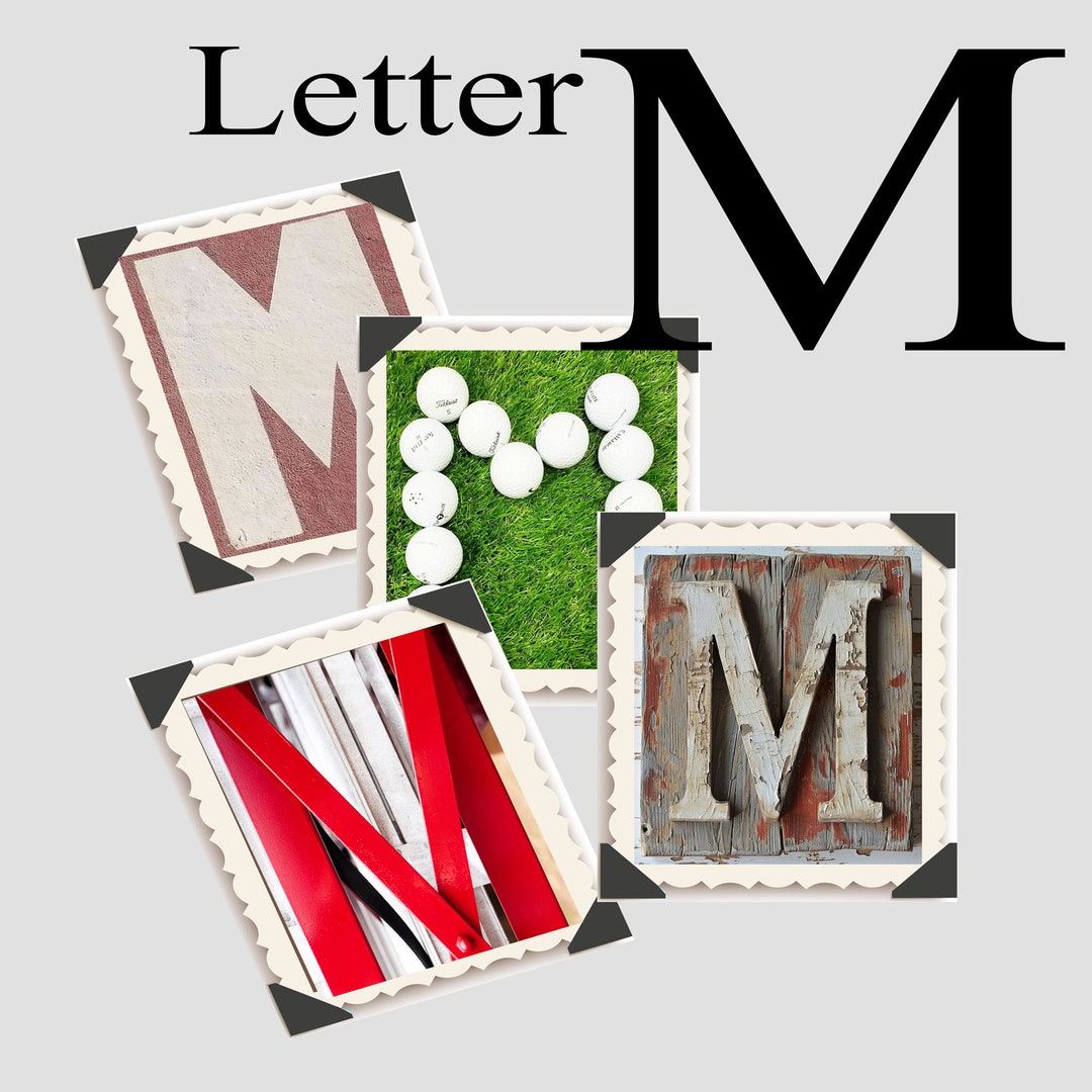 Letter M, Alphabet Photography, Letter Art, Sizes 4x6 and 5x7 - Etsy
