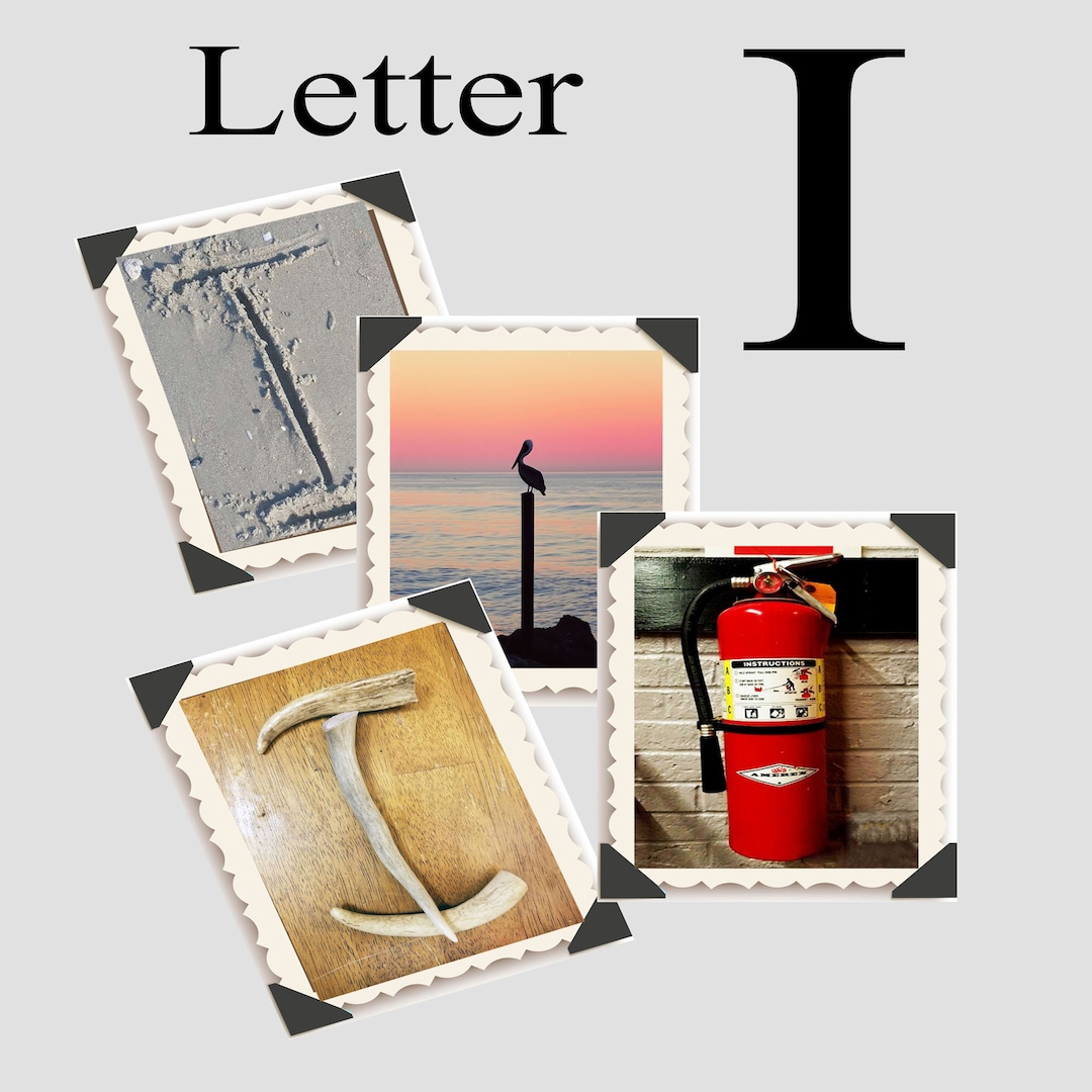 Letter I, Alphabet Photography, Letter Art, Sizes 4x6 and 5x7 - Etsy