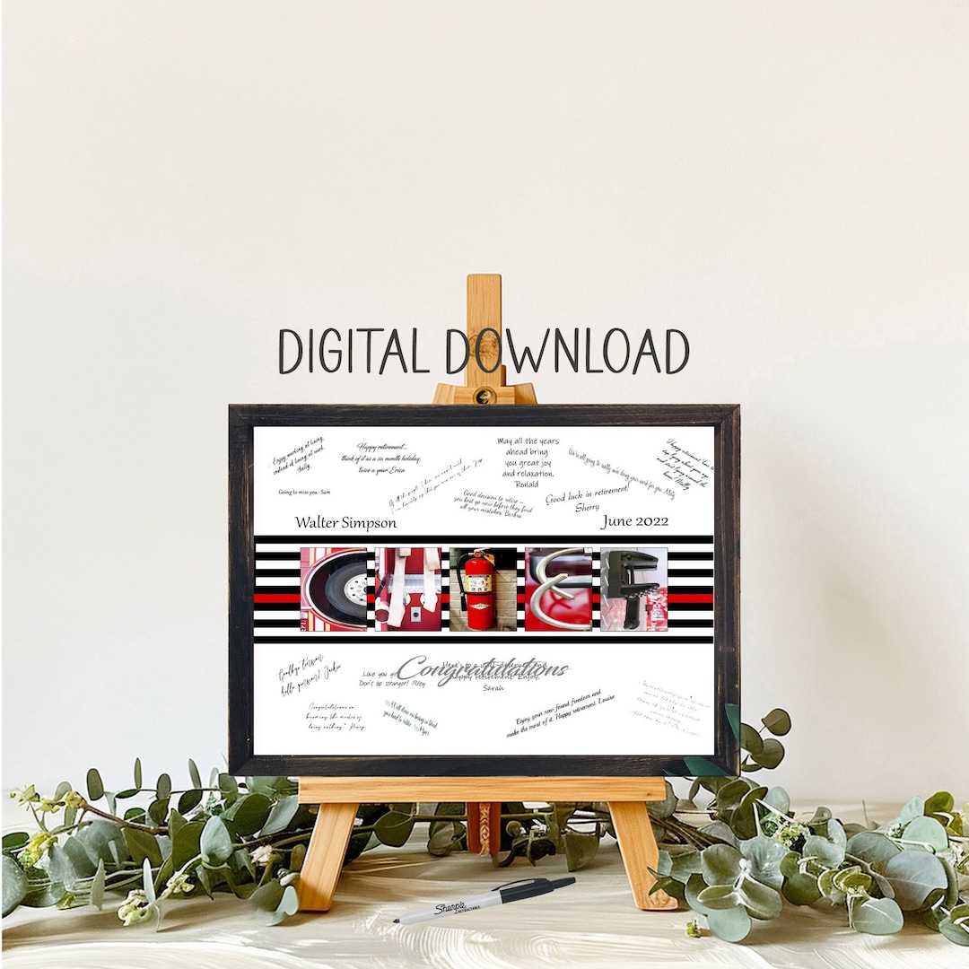 Printable Download Firefighter Chief Congratulations Unique Alternative ...