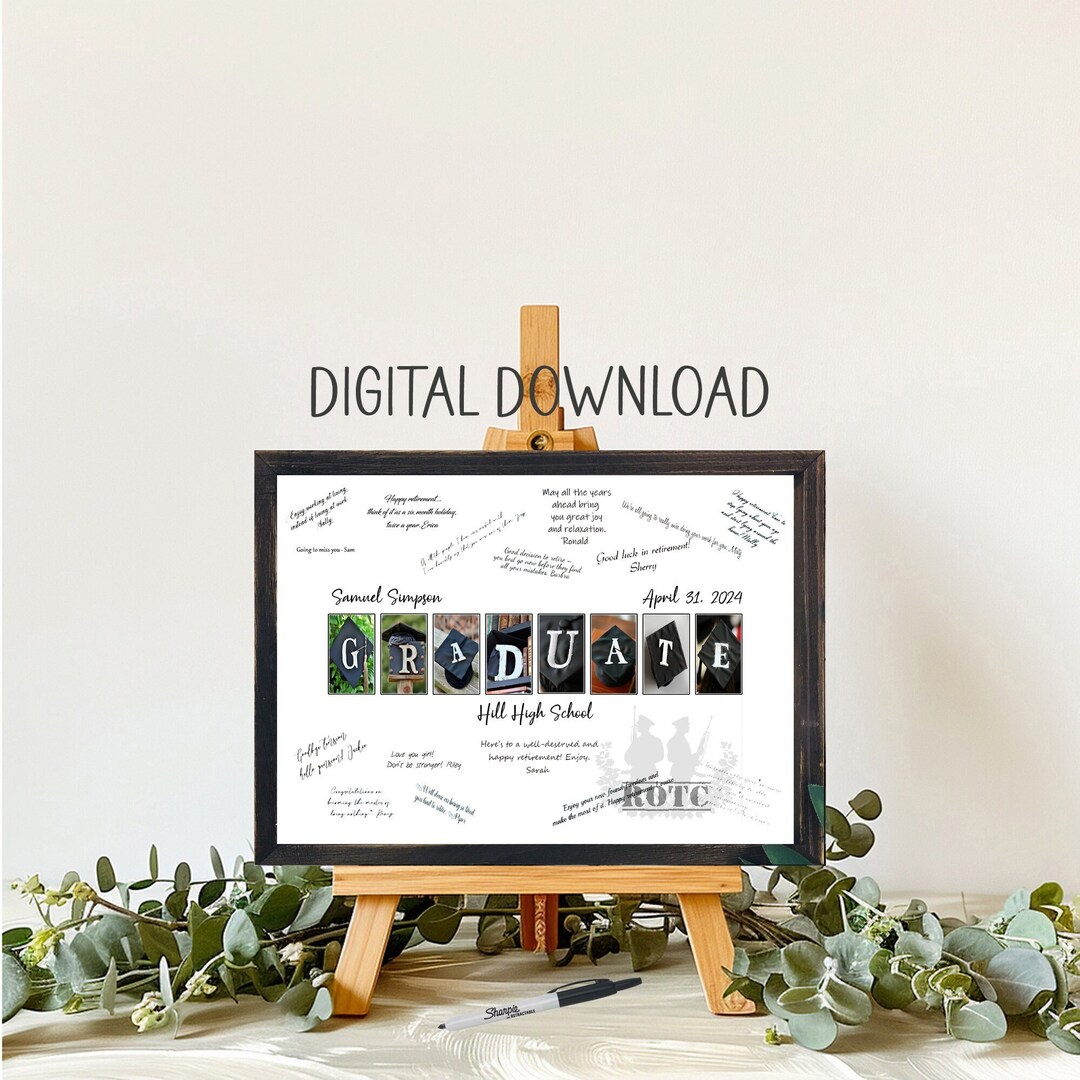 Printable Download Personalized ROTC Graduation Unique Alternative ...