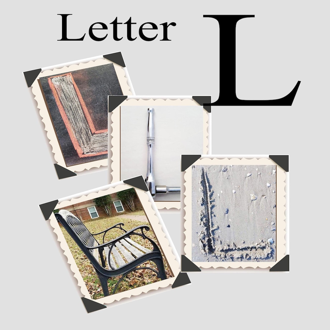Letter L, Alphabet Photography, Letter Art, Sizes 4x6 and 5x7 - Etsy