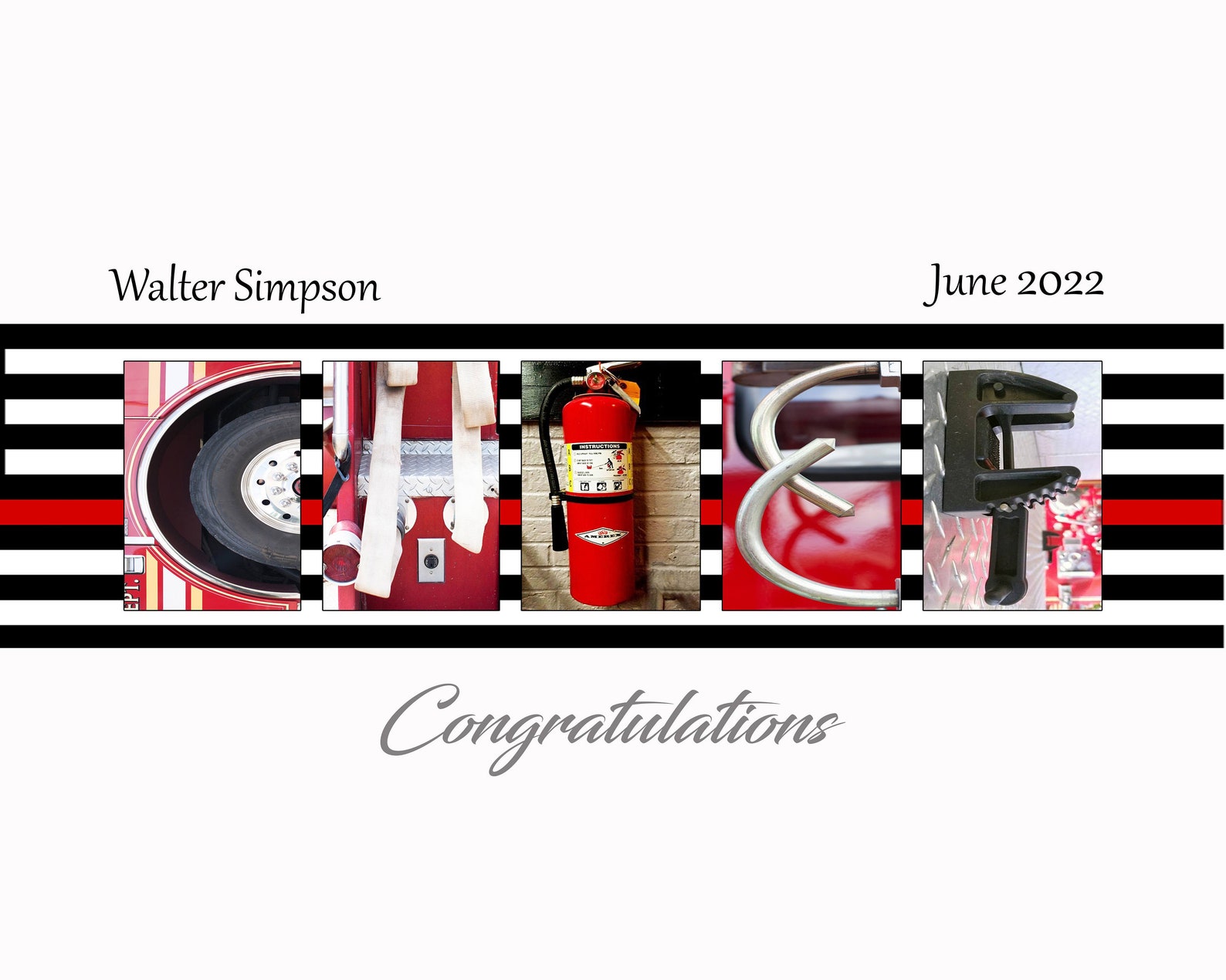 Printable Download Firefighter Chief Congratulations Unique Alternative ...