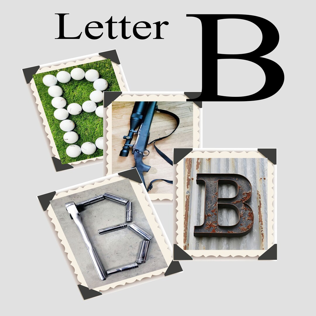 Letter B, Alphabet Photography, Letter Art, Sizes 4x6 and 5x7 - Etsy