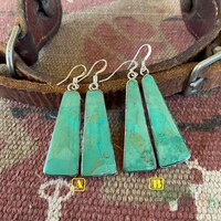 Zuni Handmade Spiny Oyster Stone Cluster Earrings Sterling Silver - Etsy