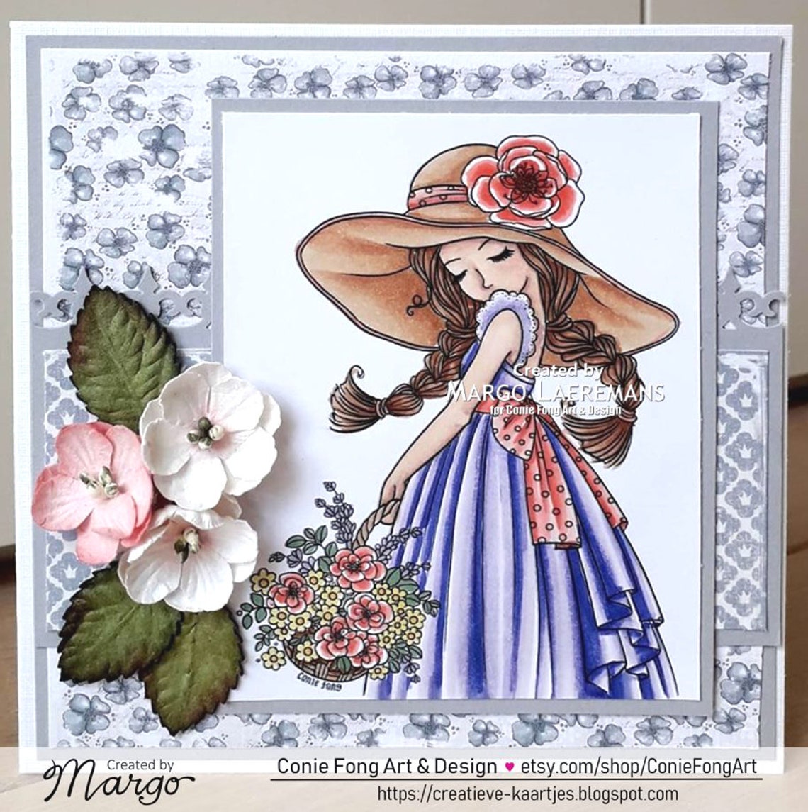 Digital Stamp Digi Stamp Digistamp Lavender's Blue by - Etsy