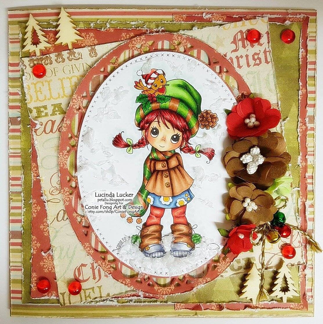 Digital Stamp, Digi Stamp, Digistamp, 4 Images Molly Winter Bundle ...