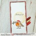 Digital Stamp, Digi Stamp, Digistamp, Red Robin With Berries by Conie ...